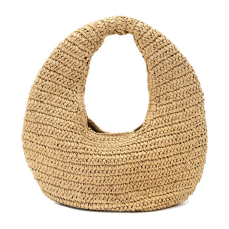 Click here for SOL and MER Slouchy Hobo Bag  One Size  White prices
