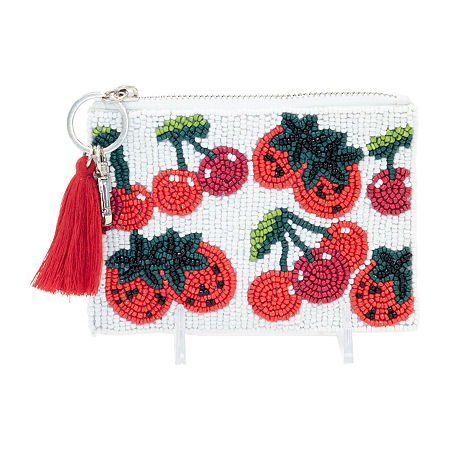 Click here for SOL and MER Beaded Beaded Coin Purse  One Size  Re... prices