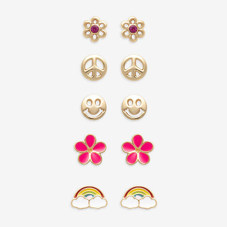 Click here for Mixit Girls Flower Hypoallergenic 3 Pair Earring S... prices