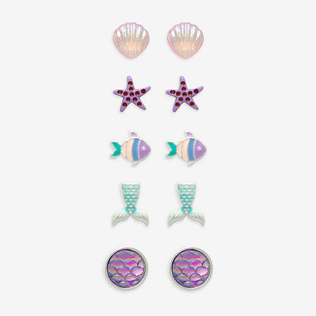 Click here for Mixit Girls Hypoallergenic 3 Pair Earring Set  One... prices