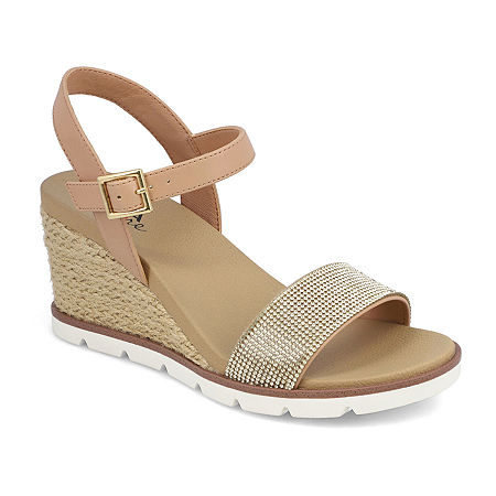 Click here for Mia Amore Womens Lonny Wedge Sandals  7 Medium  Be... prices
