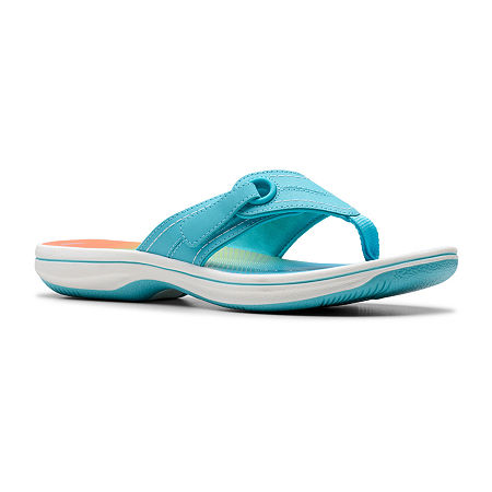 Click here for Clarks Cloudsteppers Womens Breeze Reyna Flip-Flop... prices