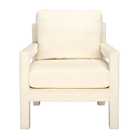 Click here for Kye Upholstered Barrel Chair  One Size  White prices