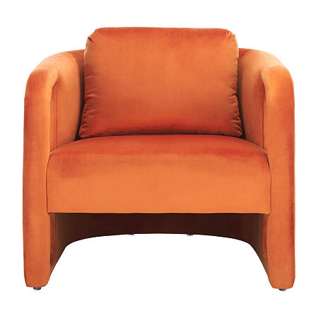 Click here for Fifer Upholstered Barrel Chair  One Size  Orange prices