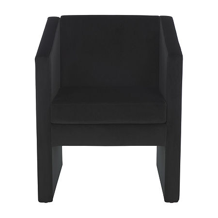 Click here for Ylva Upholstered Barrel Chair  One Size  Black prices