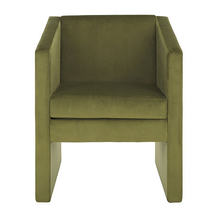 Click here for Ylva Upholstered Barrel Chair  One Size  Green prices