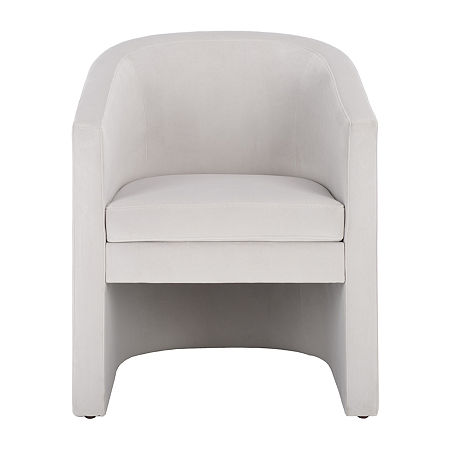 Click here for Elysian Upholstered Barrel Chair  One Size  Gray prices