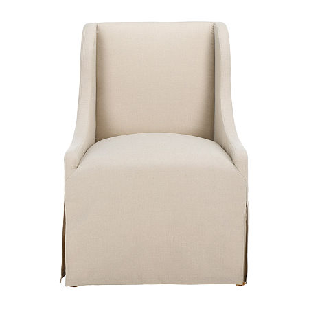 Click here for Aberdore Upholstered Slipper Chair  One Size  Beig... prices