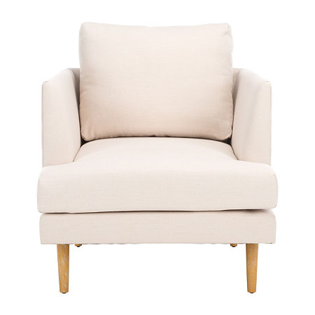 Click here for Hampshire Upholstered Barrel Chair  One Size  Whit... prices