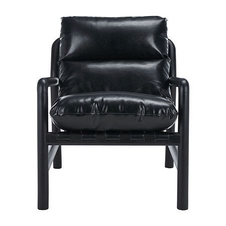 Click here for Claxon Upholstered Sling Chair  One Size  Black prices
