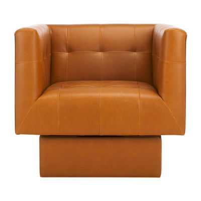 Hamlet Upholstered Barrel Chair, Color: Caramel - JCPenney