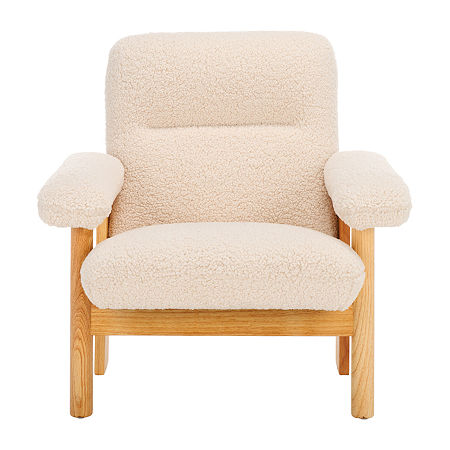 Click here for Attwell Upholstered Barrel Chair  One Size  White prices