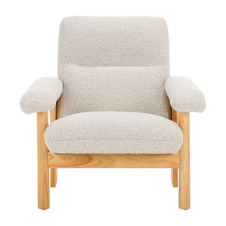 Click here for Attwell Upholstered Barrel Chair  One Size  White prices