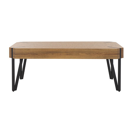 Click here for Safavieh Liann Rustic Midcentury Wood Top Coffee T... prices