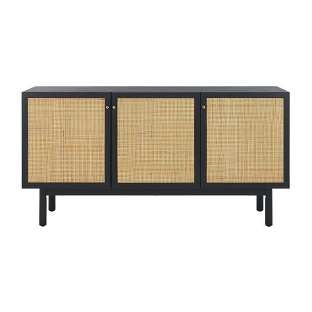 Click here for Aino 3 Door Media Stand - Black prices