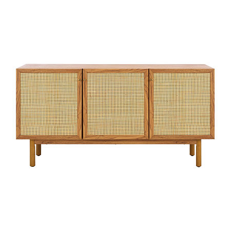 Click here for Aino 3 Door Media Stand - Oak prices