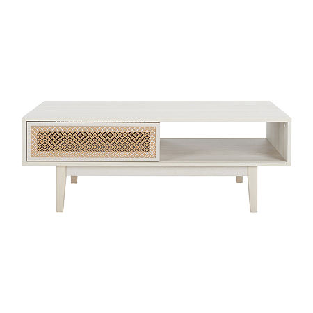 Click here for Safavieh Ceu 2 Door Coffee Table - White/gold prices