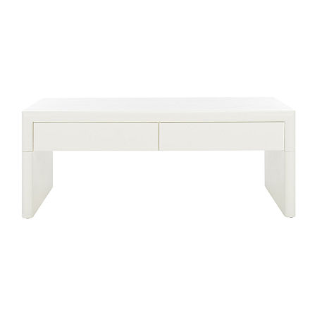 Click here for Safavieh Rune Coffee Table W/ Drawers - Ivory prices