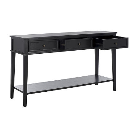 Click here for Manelin Storage 3-Drawer Console Table  One Size... prices