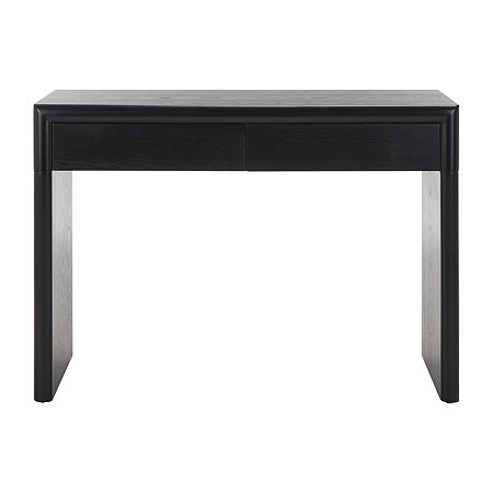 Click here for Rune Storage 2-Drawer Console Table  One Size  Bla... prices