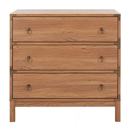 Click here for Galio 3-Drawer Chest  One Size  Brown prices