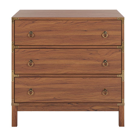 Click here for Galio 3-Drawer Chest  One Size  Brown prices