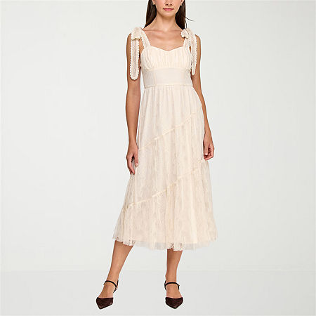 Click here for Trixxi Womens Juniors Midi Floral A-Line Dress  Sm... prices