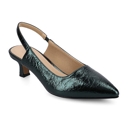 Click here for Journee Collection Paulina Womens Pointed Kitten H... prices