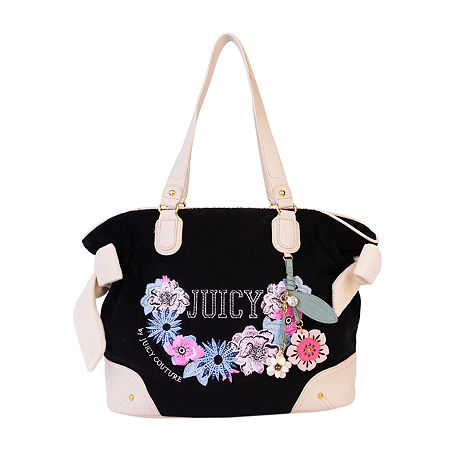 Click here for Juicy By Juicy Couture Retro Bloom Tote Tote Bag... prices