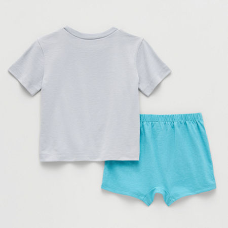 Click here for Okie Dokie Baby Boys Short Set  9 Months  Gray prices