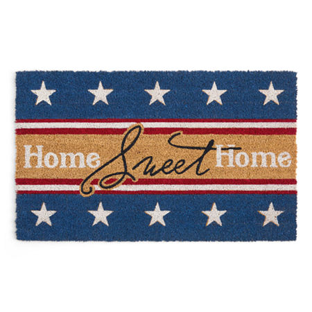 Click here for Layerings Americana Doormat  One Size  Blue prices