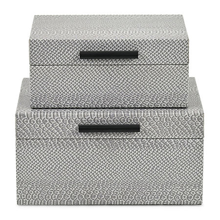 Click here for Cheungs Gray Snakeskin Themed Vinyl Box Set With B... prices
