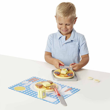 Click here for Melissa & Doug Wooden Flip & Serve Pancake Set Pla... prices