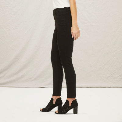 a.n.a Womens High Rise Button Fly Jegging