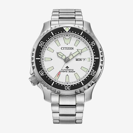 Click here for Citizen Automatics Mens Automatic Silver Tone Stai... prices