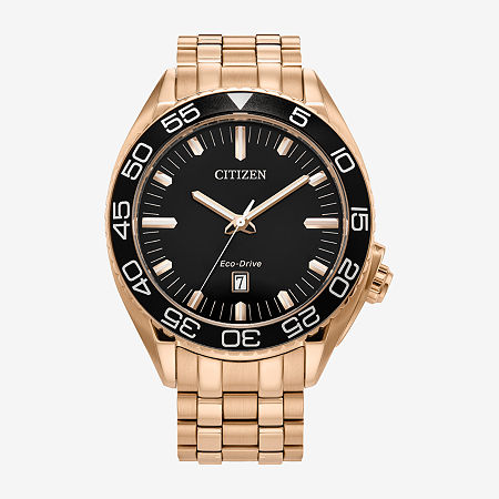 Click here for Citizen Eco-Drive Mens Sport Luxury Rose Gold-Tone... prices