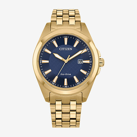 Click here for Citizen Eco-Drive Mens Peyten Gold-Tone Stainless... prices