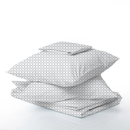 Click here for Color Sense Brushed Cool Crisp Printed Cotton 4-Pc... prices