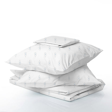 Click here for Color Sense Brushed Cool Crisp Printed Cotton 4-Pc... prices