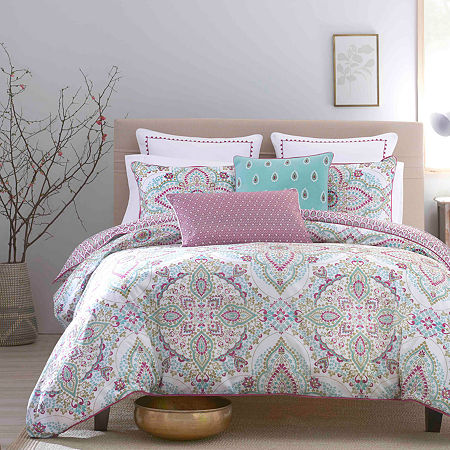 Click here for Heirlooms Of India Jaipur 3-pc. Floral Midweight R... prices