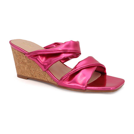 Click here for Yoki Arlette-14 Womens Square Slip-On Shoe  6 Medi... prices