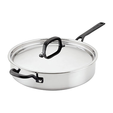 Click here for KitchenAid 5-Ply Clad Stainless Steel 5-qt. Saute... prices