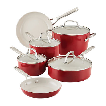 Click here for KitchenAid Ceramic 10-pc. Non-Stick Cookware Set... prices