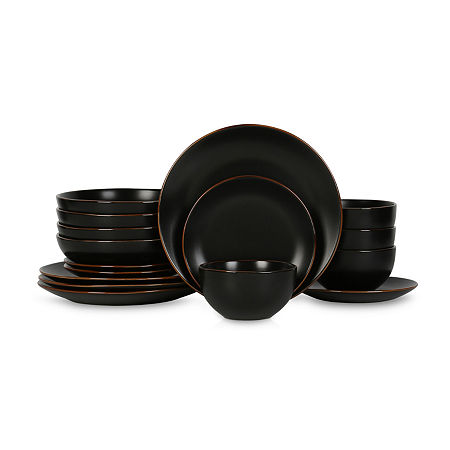 Click here for Stone Lain Brasa 16pc. Stoneware Dinnerware Set prices