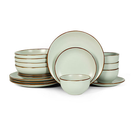 Click here for Stone Lain Brasa 16pc. Stoneware Dinnerware Set prices