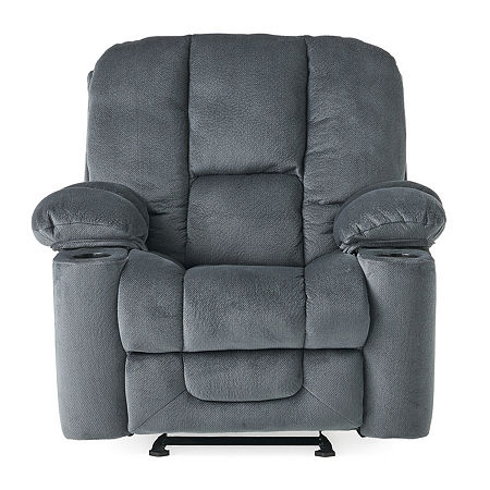Click here for Gannon Track-Arm Recliner  One Size  Gray prices