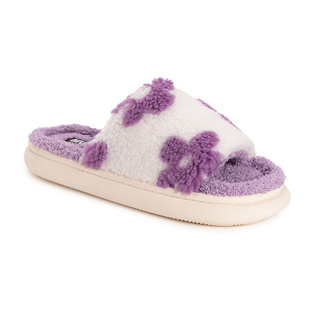 Click here for Muk Luks Womens Marsai Slipper - Purple prices