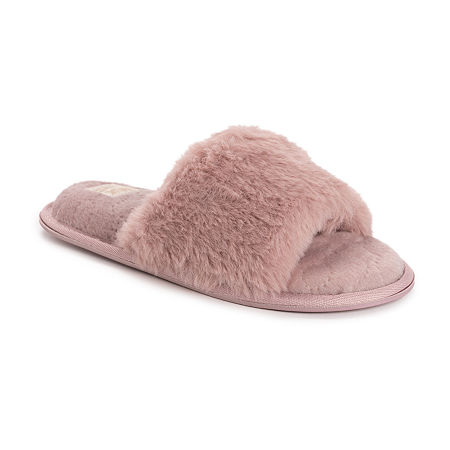 Muk Luks Womens Sariah Slide Slipper - Mauve