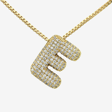 Click here for Bijoux Bar Gold Tone Womens Cubic Zirconia Pendant... prices