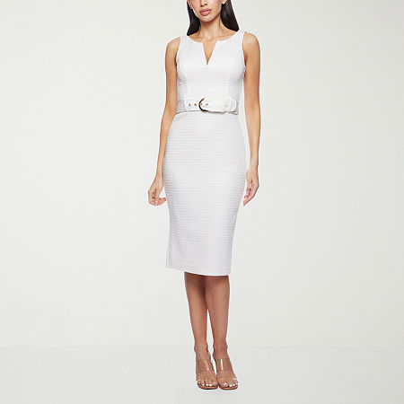 Click here for Premier Amour Belted Womens Belted Sleeveless Midi... prices